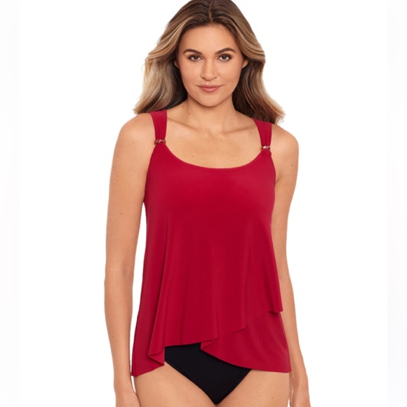 Miraclesuit | Swim | Nwt 223 Miraclesuit Solid Dazzle Top | Poshmark